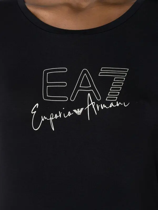 EA7 Logo-print T-shirt