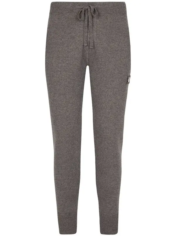 Dolce & Gabbana Wool-cashmere Track Pants