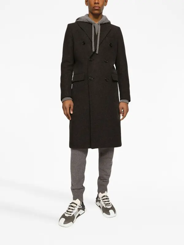 Dolce & Gabbana Wool-cashmere Track Pants