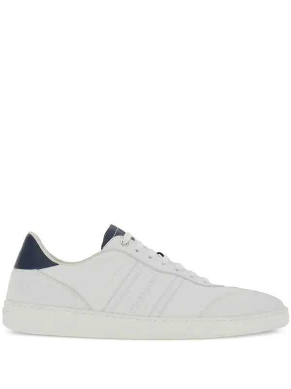 FERRAGAMO Logo-embossed Panelled Sneakers