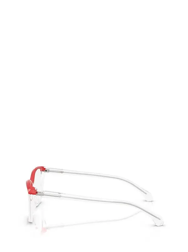 ALAIN MIKLI Eyeglasses - Crystal / Pointillee Rouge