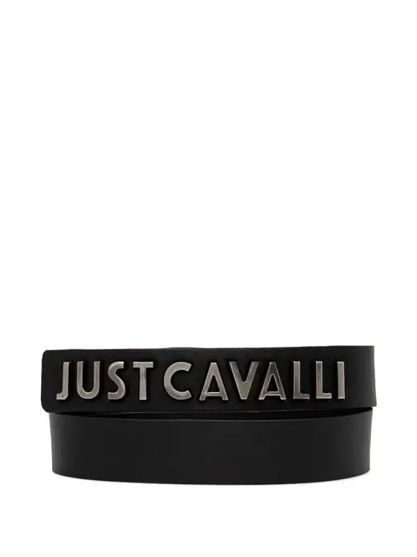 Just Cavalli Appliqué Belt - Black