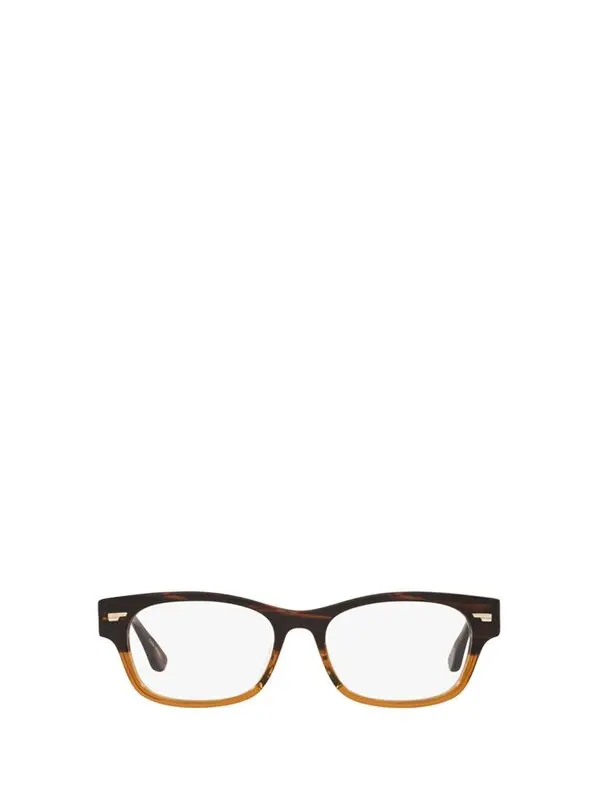 Oliver Spencer Rectangular Eyeglasses - Brown