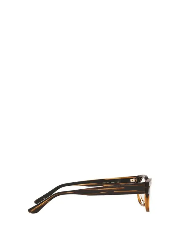 Oliver Spencer Rectangular Eyeglasses - Brown