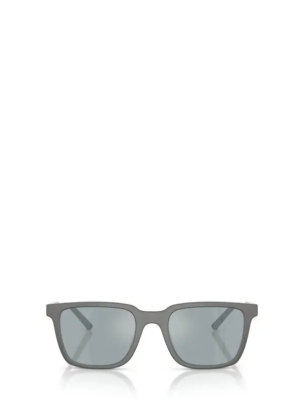 Oliver Spencer Rectangular Sunglasses - Semi-matt Anthracite