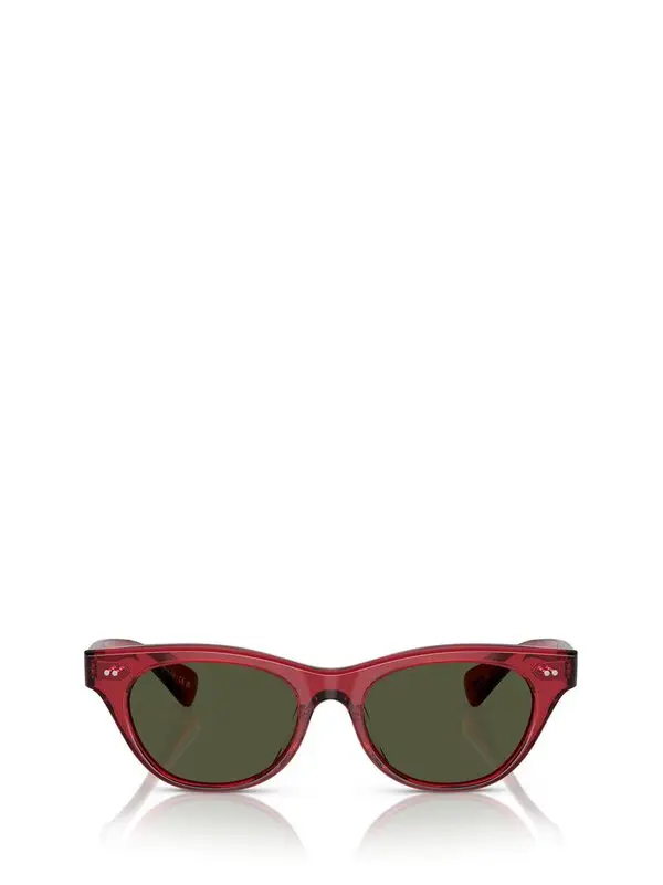 Oliver Spencer Sunglasses - Translucent Red