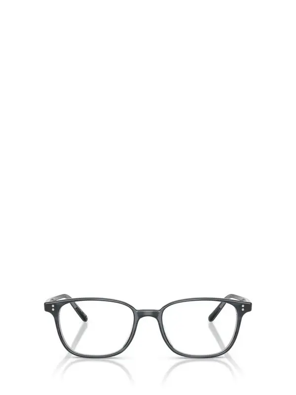 Oliver Spencer Rectangular Eyeglasses - Indigo Havana