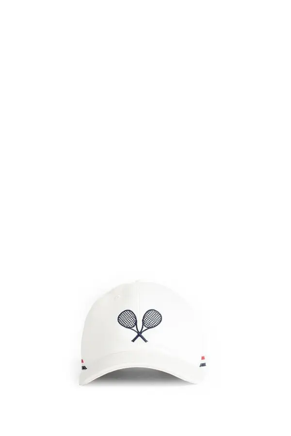Thom Browne Classic 6-panel Baseball Cap - White