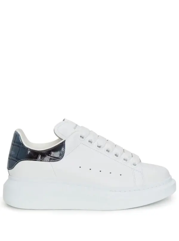 Alexander Mcqueen And Blue 'Larry' Low Top Sneakers With