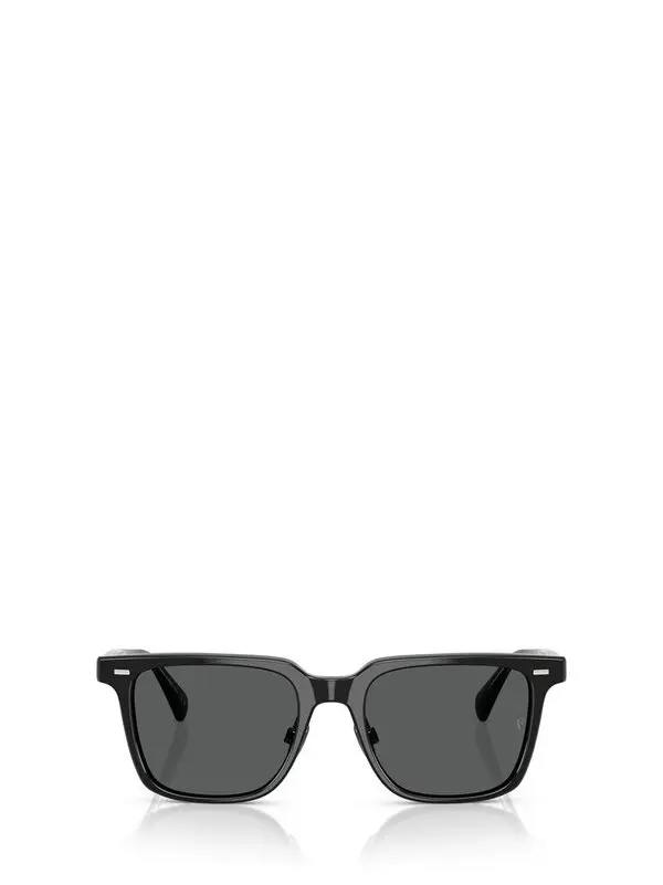 Oliver Spencer Rectangular Sunglasses - Black