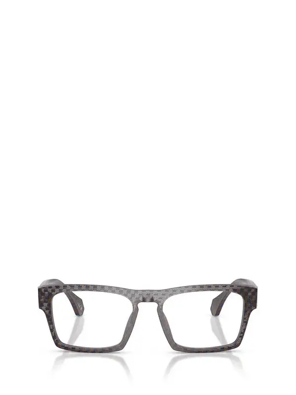 ALAIN MIKLI Rectangular Eyeglasses - New Damier Blue Brown