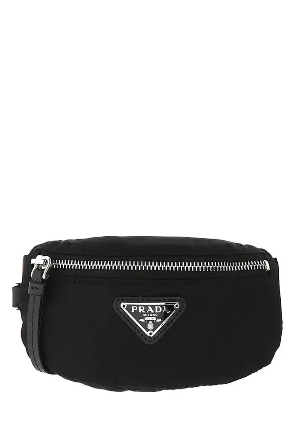Prada Nylon Wrist Pouch - Black