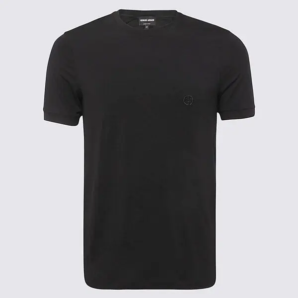Giorgio Armani Cotton T-shirt - Black