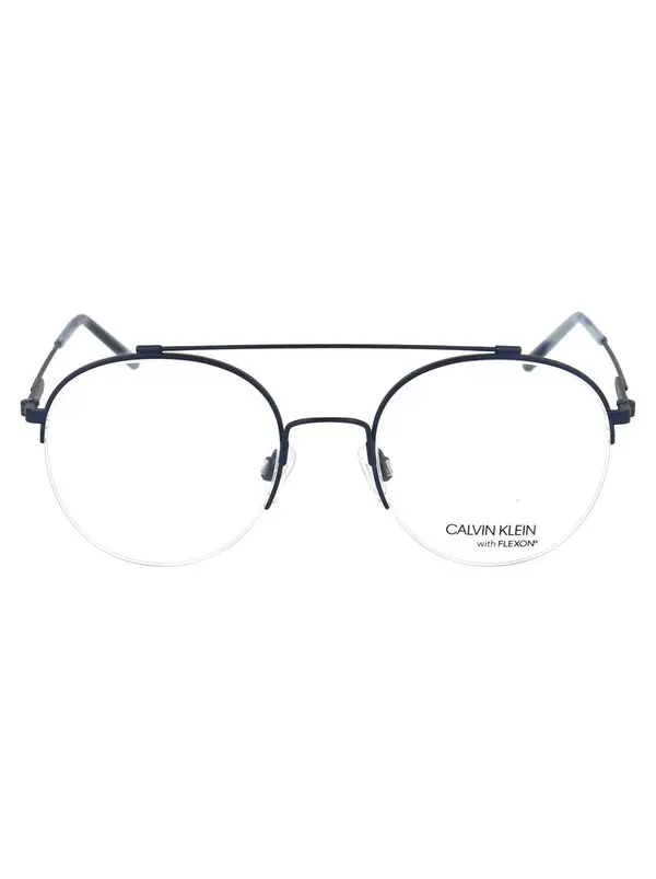 Calvin Klein Optical Eyeglasses - 410 Satin Navy