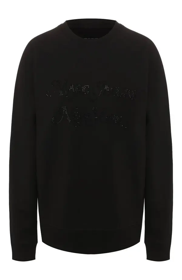 Marc Jacobs The Rhinestone Logo Sweatshirt