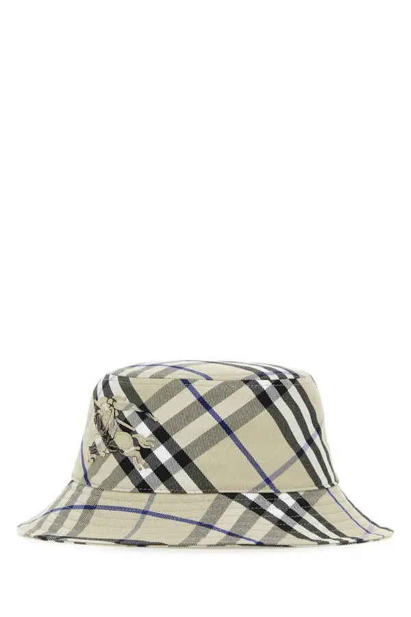 Burberry Mh Bias Check Bucket Hat In Lichen - 33% Off  display picture 3