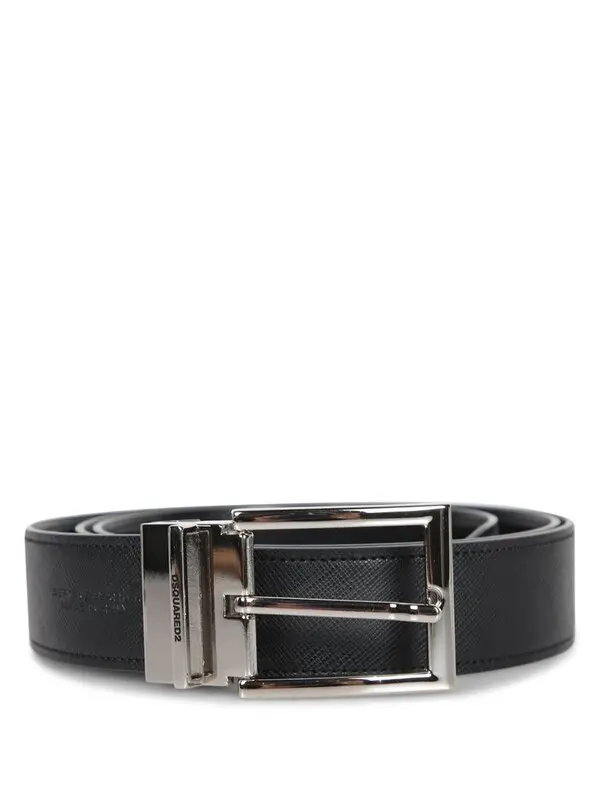 Dsquared2 Leather Belt - Black