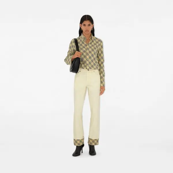 Burberry Slim Fit Check Shirt