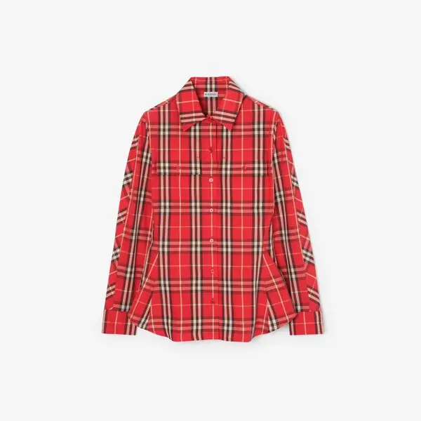 Burberry Slim Fit Check Shirt