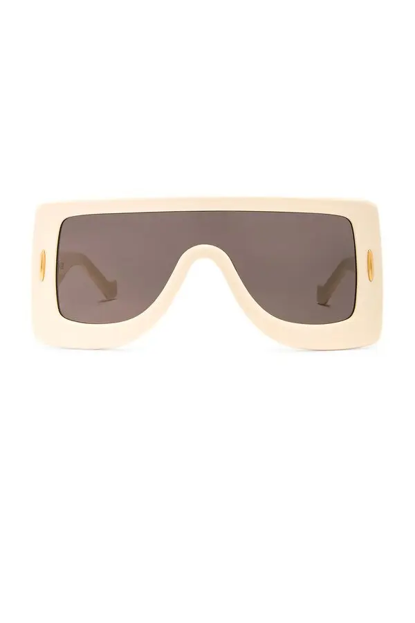 Loewe Square Sunglasses - Shiny Ivory