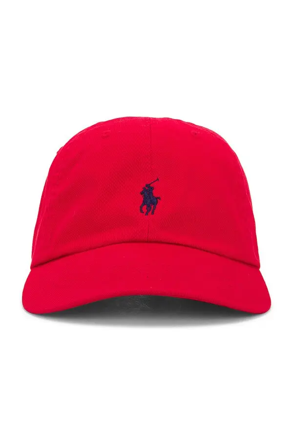 Ralph Lauren Polo Chino Cap - Rl 2000 Red & Blue