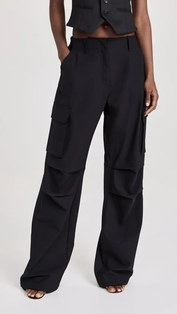 Coperni Tailored Wide Leg Cargo Pants