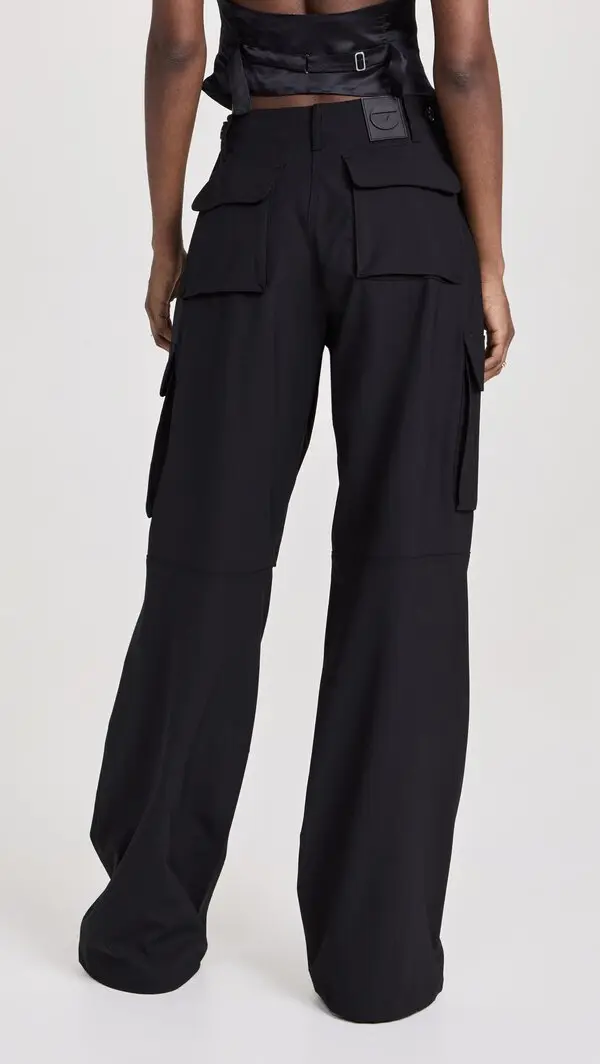 Coperni Tailored Wide Leg Cargo Pants