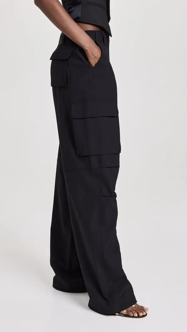 Coperni Tailored Wide Leg Cargo Pants