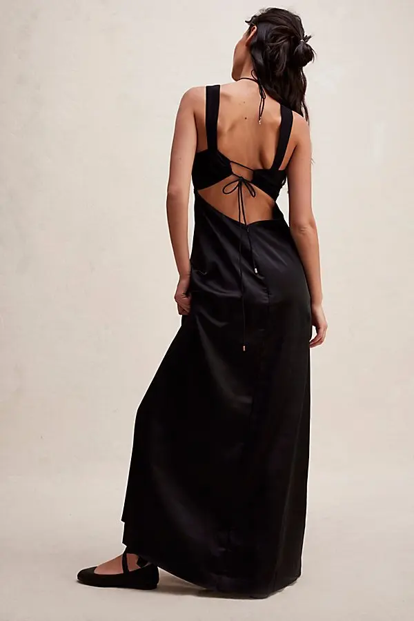 Free People Gia Dress By In Black - 48% Off