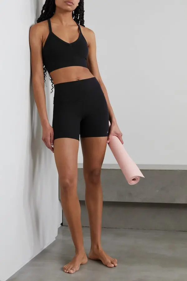 Alo Yoga Airbrush 5" Stretch Cycling Shorts