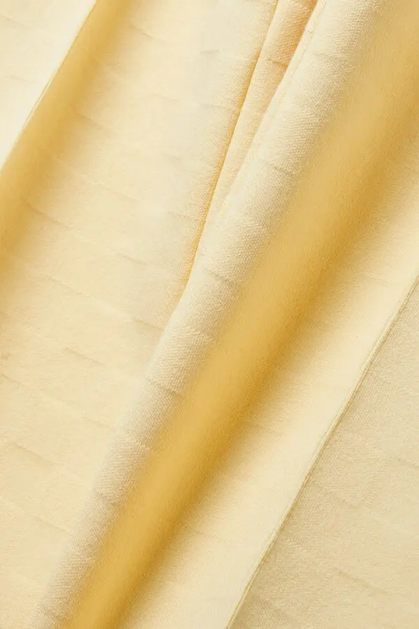 HIGH SPORT Cropped Stretch-cotton Flared Pants - Yellow