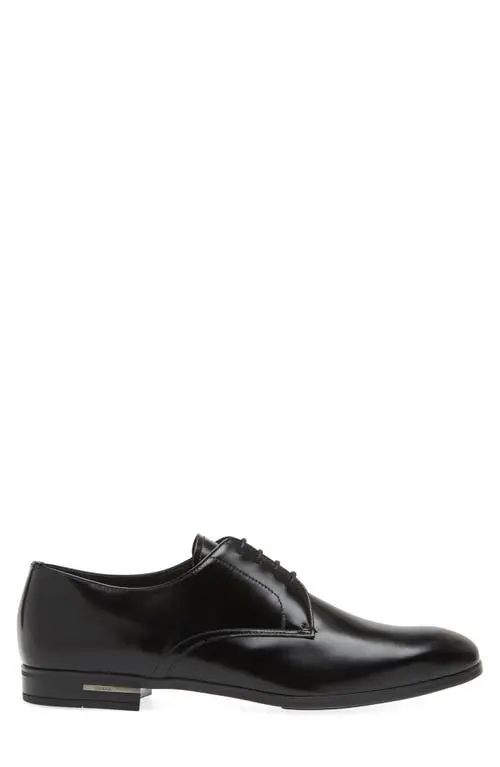 Prada Spazzolato Leather Derby