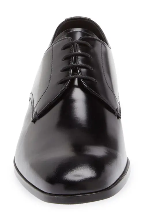 Prada Spazzolato Leather Derby