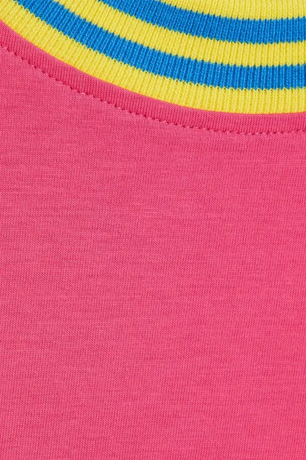 Moschino Appliquéd Cotton-jersey T-shirt