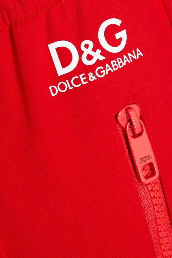 Dolce & Gabbana Logo-print Jersey Track Pants