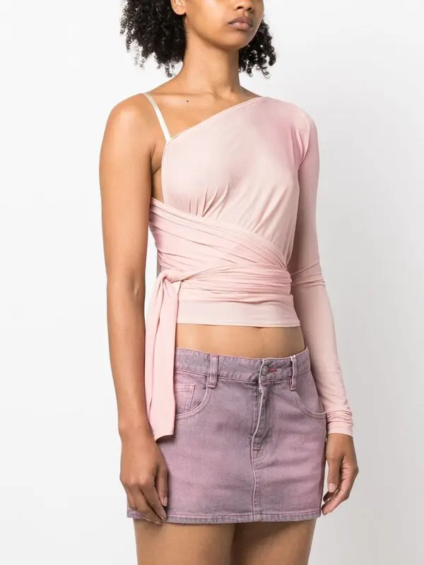 MAISON MARGIELA Asymmetric Wraparound Top