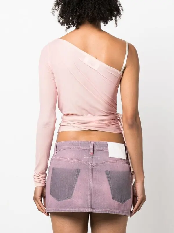 MAISON MARGIELA Asymmetric Wraparound Top