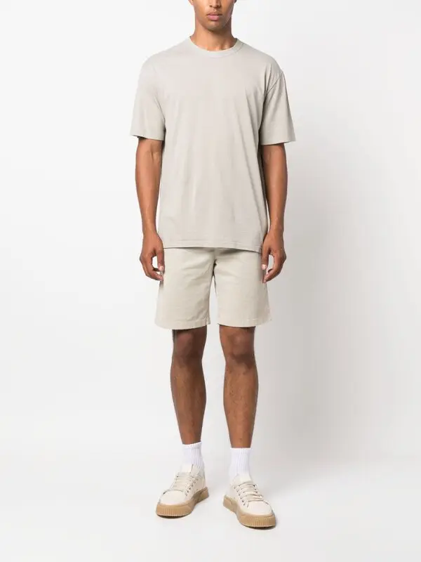 TEN C Logo-patch Cotton T-shirt