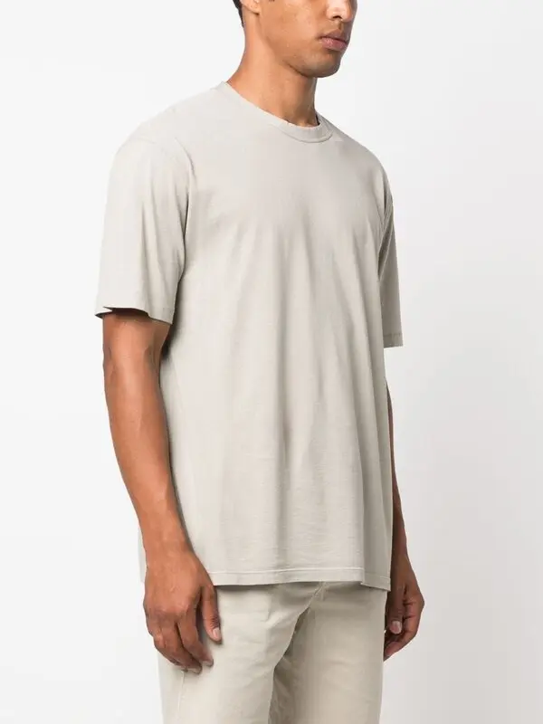 TEN C Logo-patch Cotton T-shirt