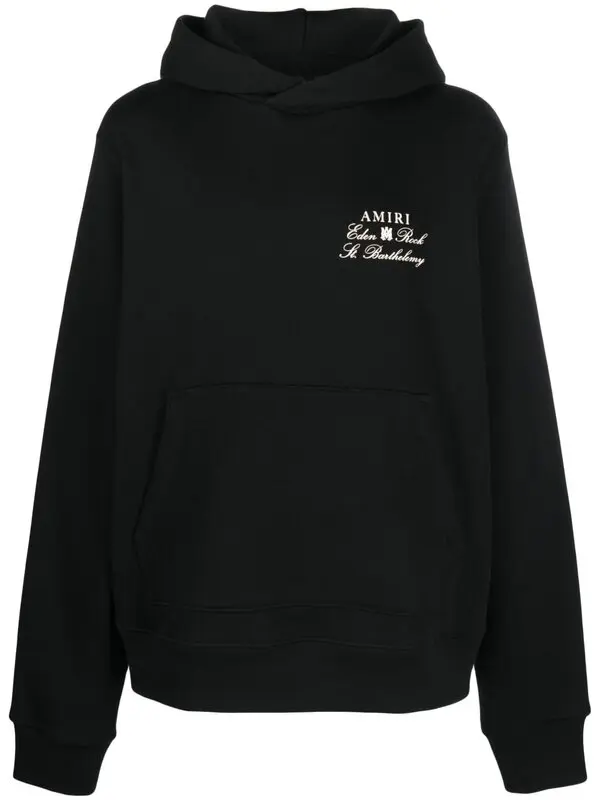 Amiri Logo-print Cotton Hoodie