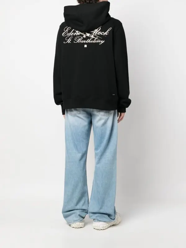 Amiri Logo-print Cotton Hoodie