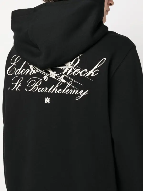 Amiri Logo-print Cotton Hoodie