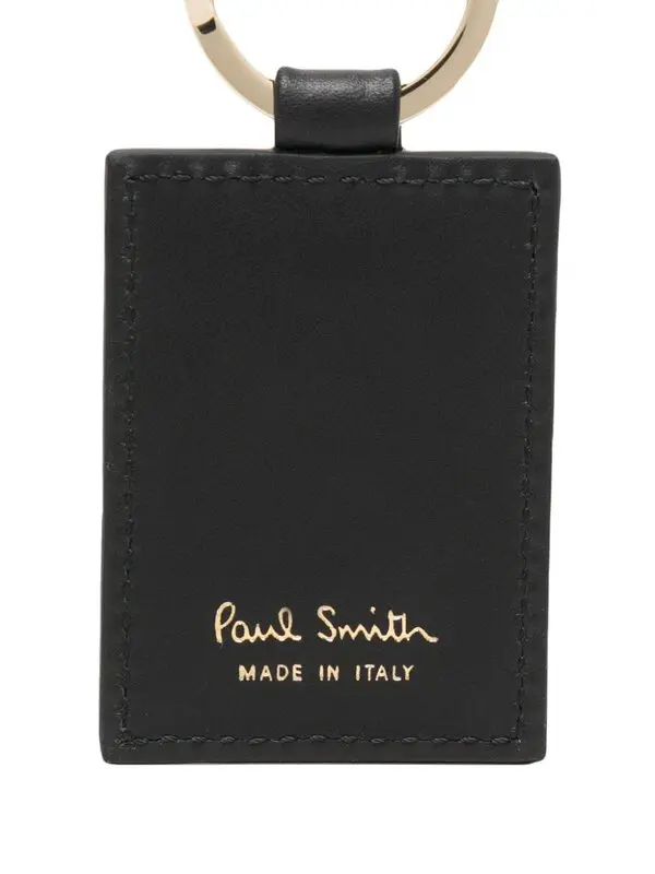 Paul Smith Logo-detail Leather Keyring