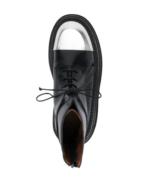 MarsèLl Pollicione Calf-Leather Ankle-Boots In Black - 50  display picture 3