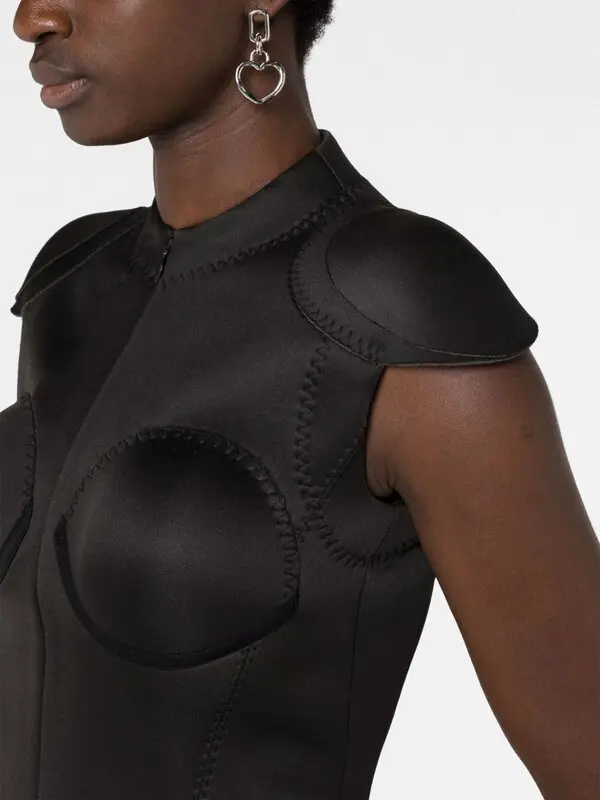 Coperni Cup Neoprene Minidress
