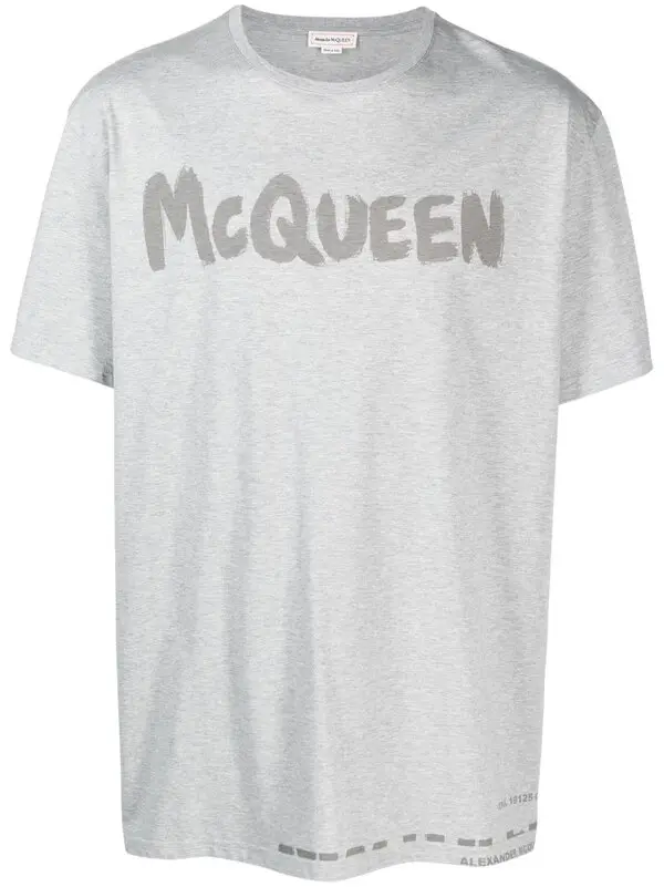 Alexander McQueen Logo-print Cotton T-shirt
