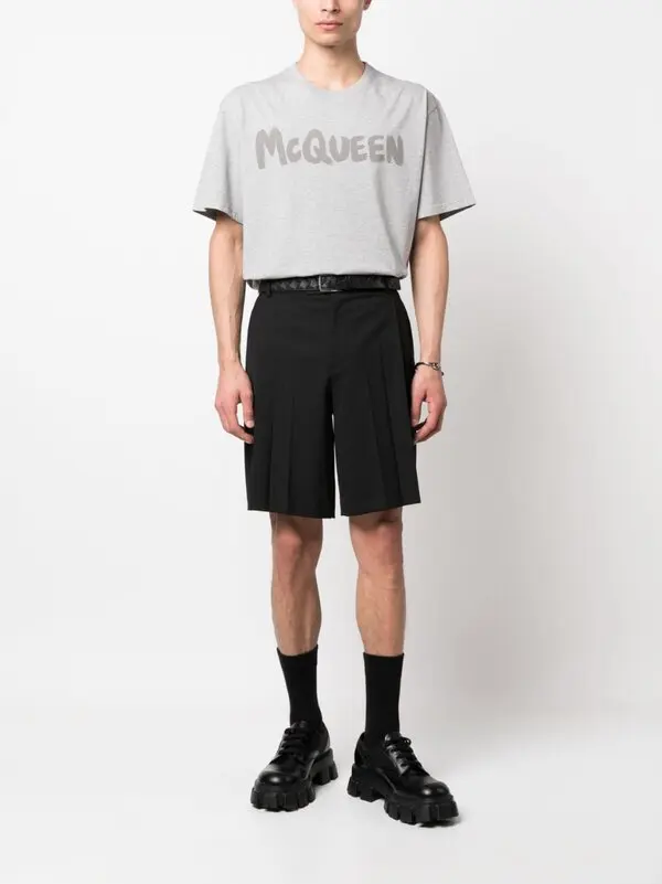 Alexander McQueen Logo-print Cotton T-shirt
