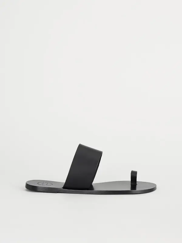 ATP ATELIER Astrid Leather Flat Sandals