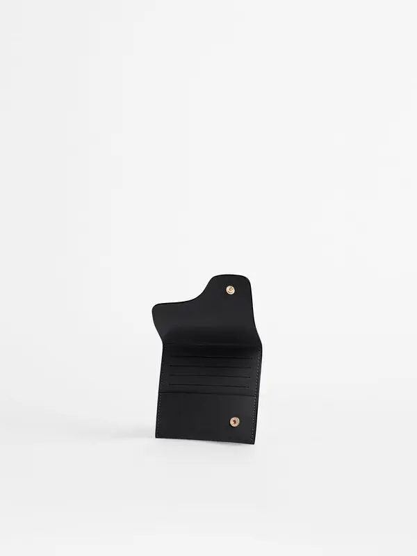 ATP ATELIER Olba Leather Wallet - Black