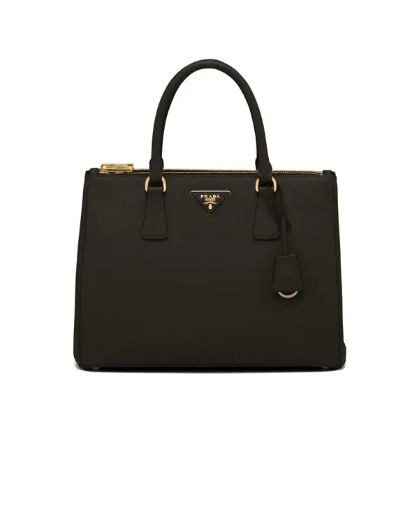Prada Galleria Large Saffiano Leather Bag - Black